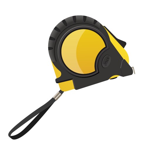 Tape measure drawing blueprint Royalty Free Vector Image