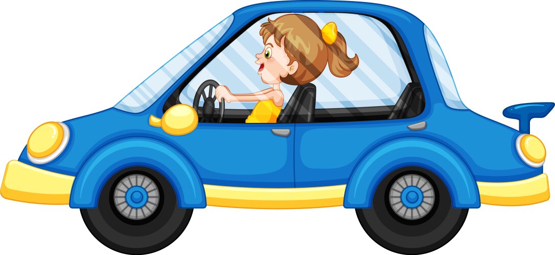 Car Driving Clipart