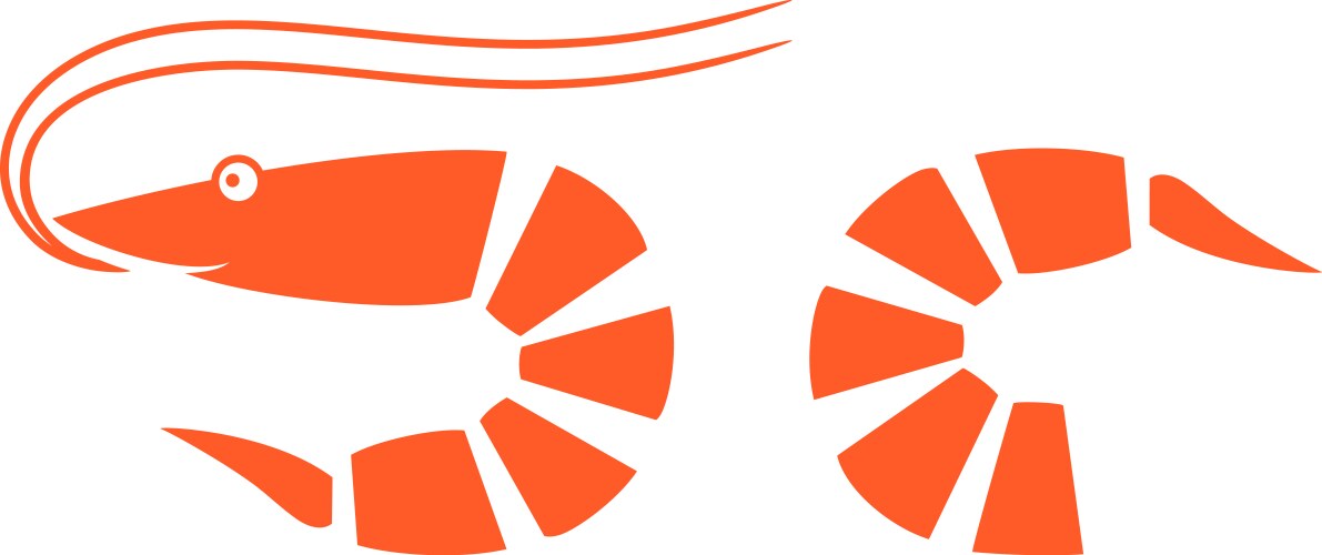 Shrimp Royalty Free Vector Image - VectorStock