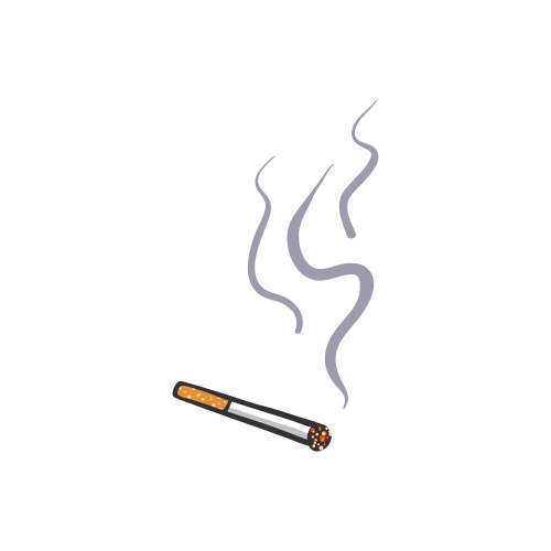 Lit Cigarette Clip Art Vector Free Vector Graphics Vectorme