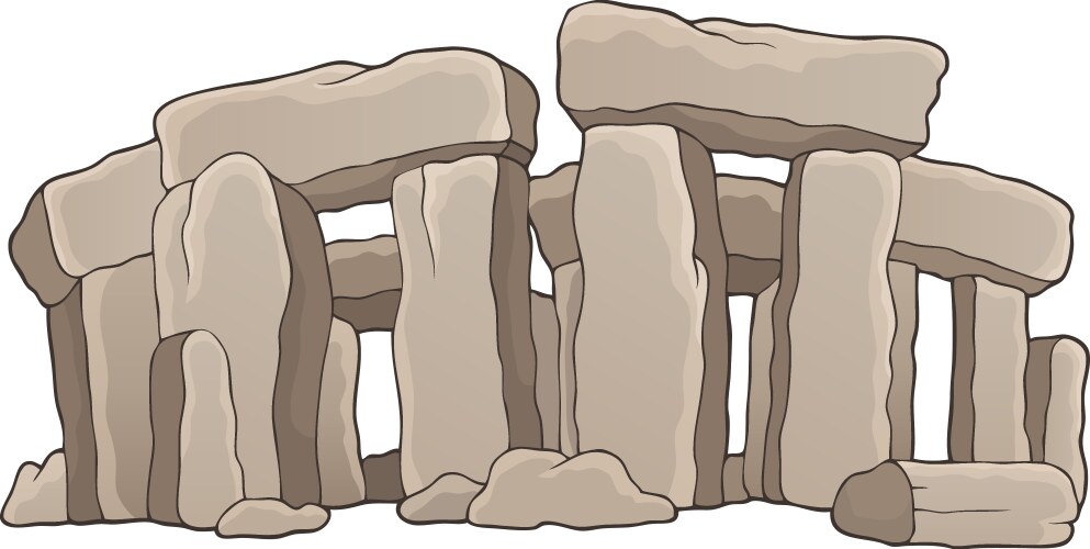 Construction site theme image 1 Royalty Free Vector Image