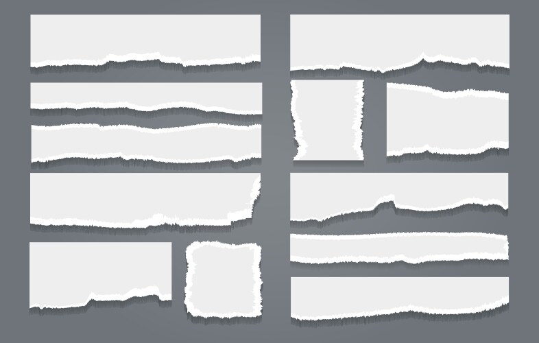 Ripped Paper Vector Images (over 18,000)