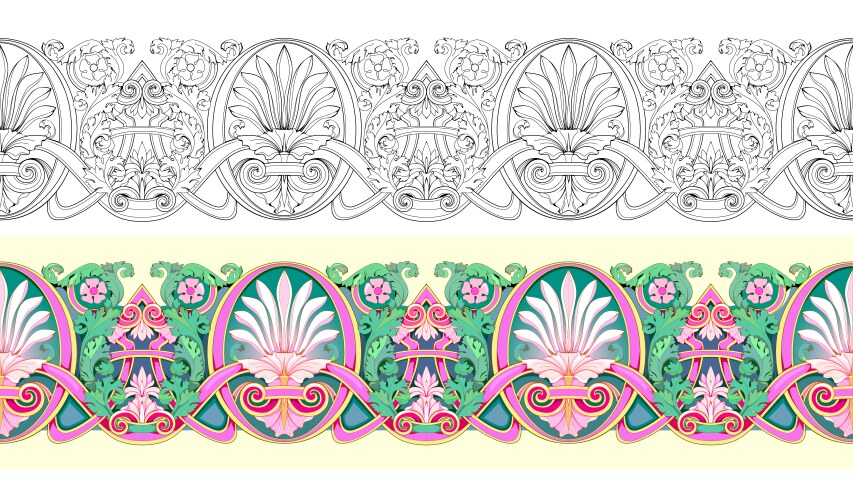 Architectural Border Vector Images (over 15,000)