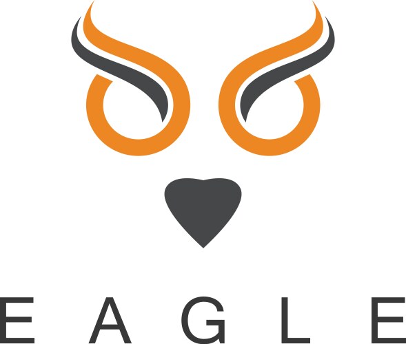 Eagle point logo Royalty Free Vector Image - VectorStock