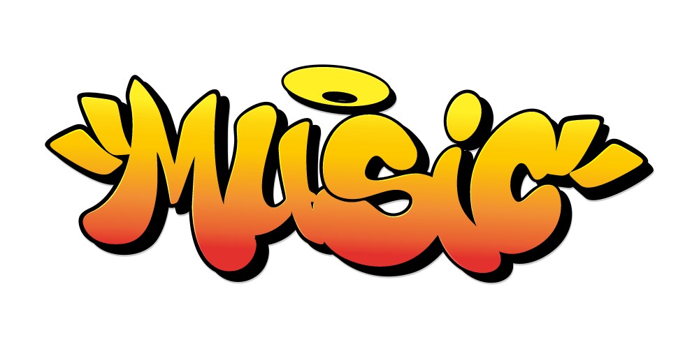 Music Notes Graffiti Vector Images (over 370)