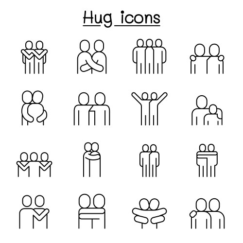 Heart Hug Vector Images (over 15,000)
