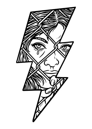 Sad Lady Vector Images (over 5,100)