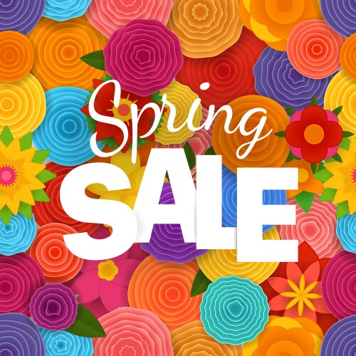 Hello spring banner Royalty Free Vector Image - VectorStock