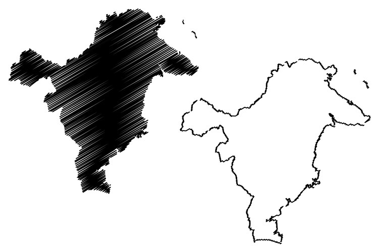 Kalimantan Outline Map Vector Images (over 170)