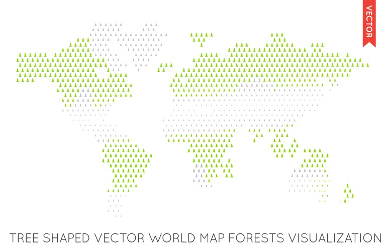World map basic dots Royalty Free Vector Image