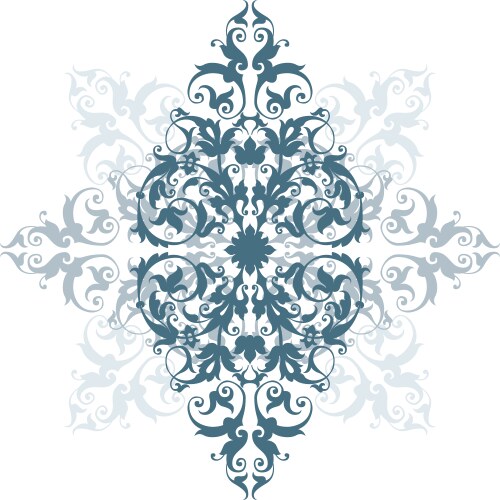 Filigree ornament seamless lace pattern Royalty Free Vector