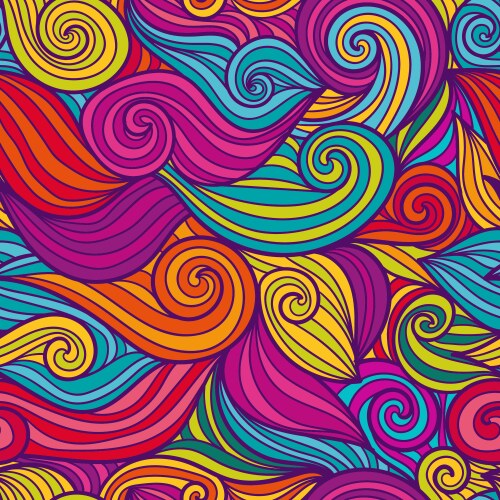 Seamless wave pattern Royalty Free Vector Image