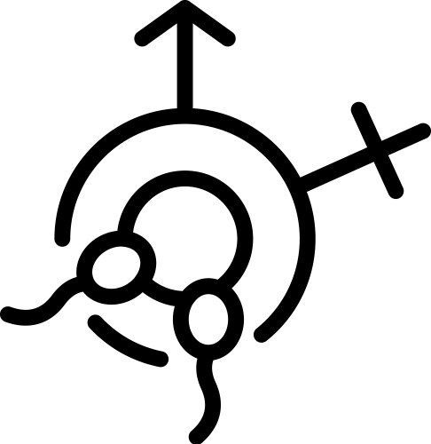 Gender Neutral Symbol Vector Images (over 600)