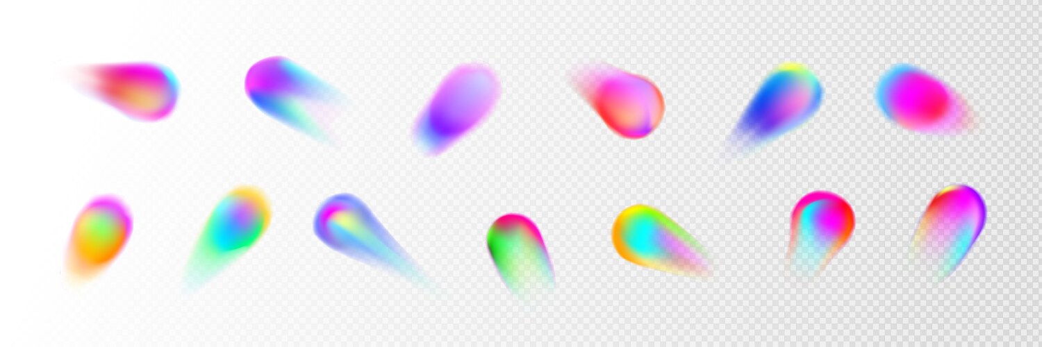 Blur gradient circle and abstract color gradation Vector Image