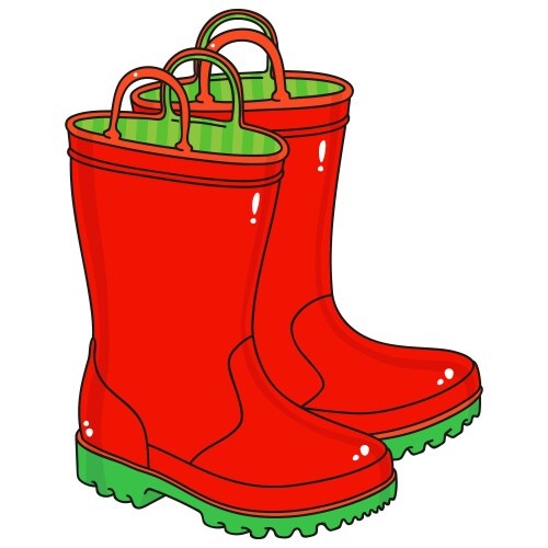 Kids Gumboots Vector Images (over 250)
