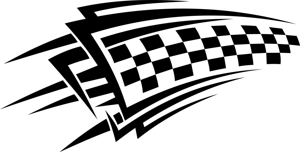 Checkered Flag Traditional Tattoo
