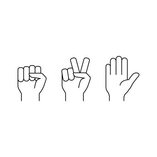 Rock Paper Scissors Vector Images (over 340)
