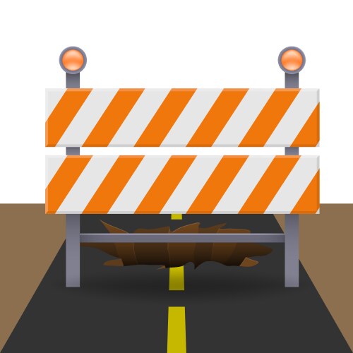 Traffic Barricade Vector Images (over 4,500)