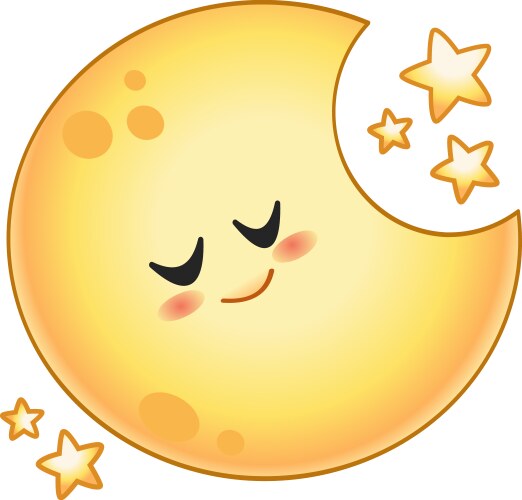 Moon Cartoon Vector Images (over 95,000)