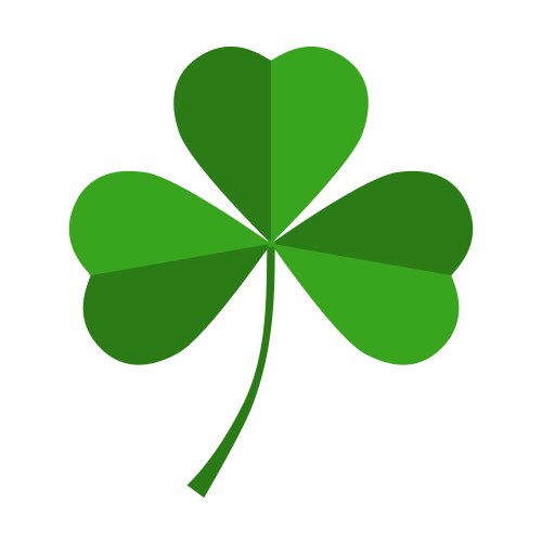 Four leaf clover icon Royalty Free Vector Image