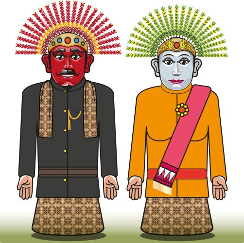 Ondel Betawi Vector Images (74)