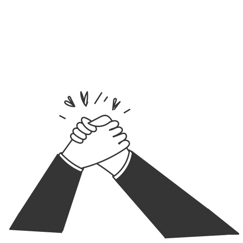 Brother Hand Shake Vector Images (83)