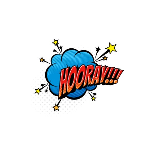 Hooray Cartoon Vector Images (over 180)