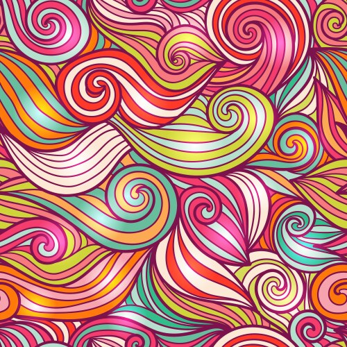 Seamless wave pattern Royalty Free Vector Image