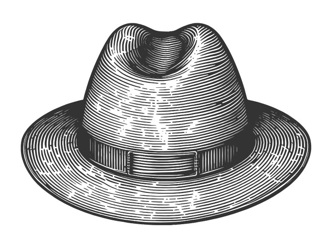 Hat Engraving Vector Images (over 5,500)