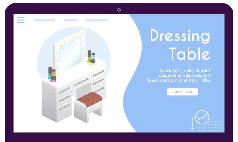 Dressing Table Vector Images (over 8,200)