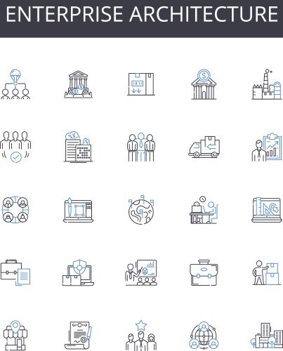 Enterprise Architecture Vector Images (over 1,400)