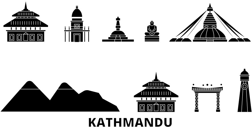 Nepal Temple Vector Images (over 450)
