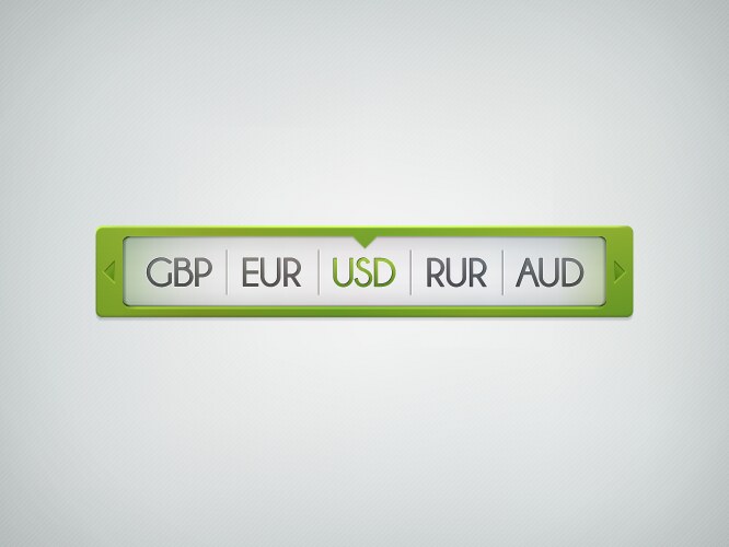 Scrollbars bar set Royalty Free Vector Image - VectorStock