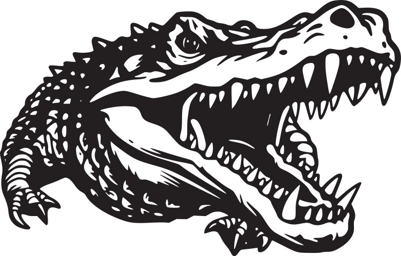 Alligator Sketch Vector Images (over 1,800)