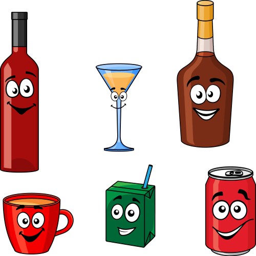 Cartoon Drinks Vector Images (over 210,000)