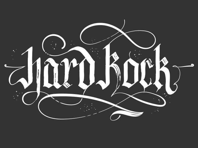 Gothic band logo Vector Images & Graphics for Commercial Use | VectorStock