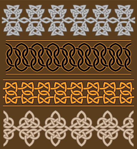 Irish Scroll Vector Images (over 280)