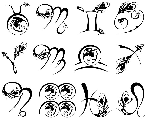 Zodiac Signs Vector Images (over 100,000)