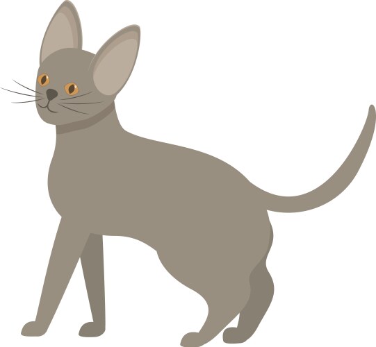 Cartoon Cat Side View Vector Images (over 510)