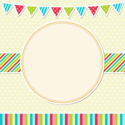 Blue background with frame Royalty Free Vector Image