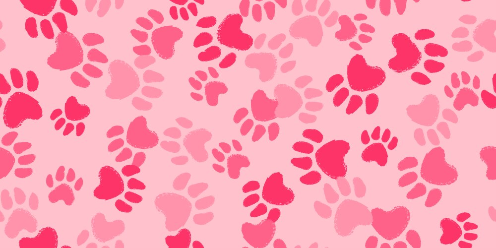 Pink Paw Vector Images (over 5,200)