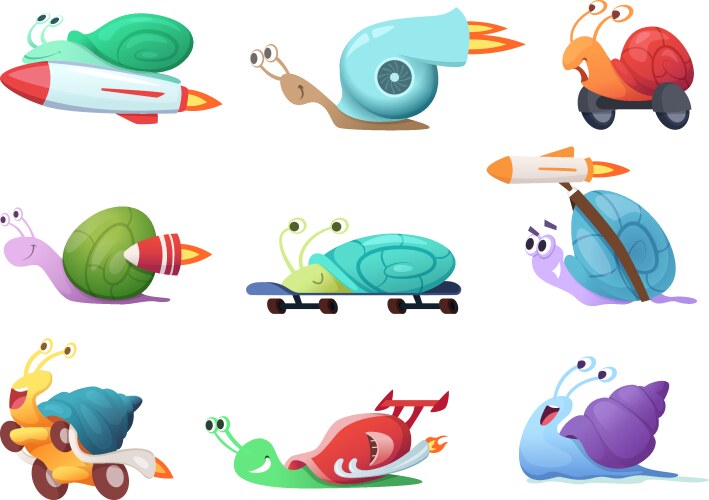 Slug Cute Drawing Vector Images (over 1,900)