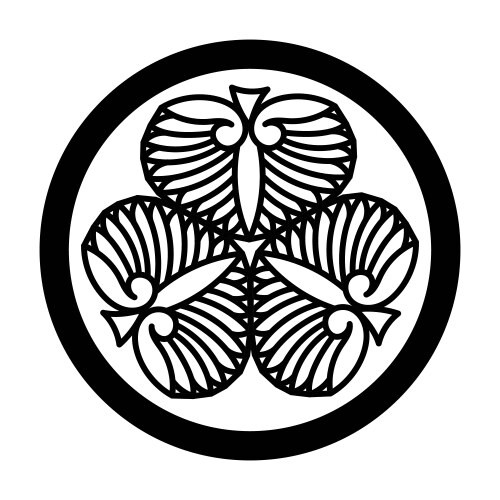 Japanese Kamon Vector Images (81)