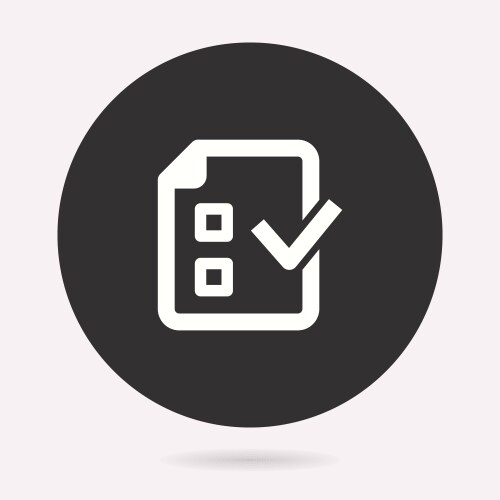 Survey icon Royalty Free Vector Image - VectorStock