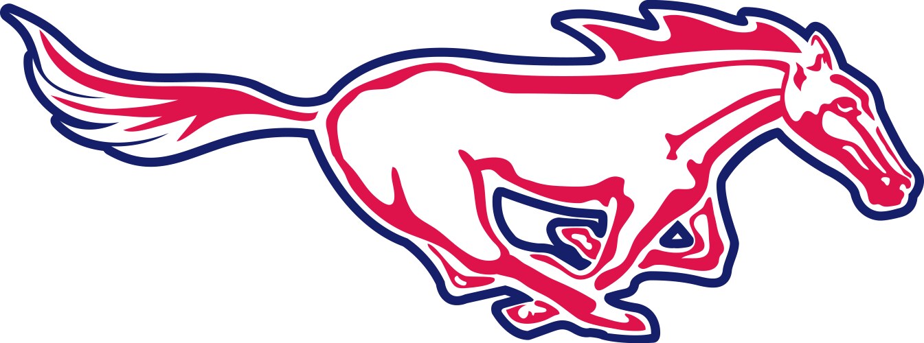 Mustang Logo Background