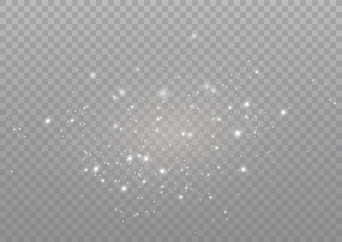 Gold sparks glitter special light Royalty Free Vector Image