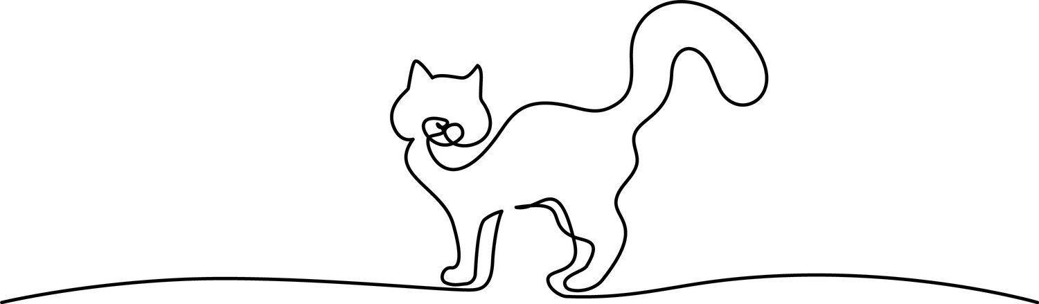 Cat Line Art Vector Images (over 49,000)