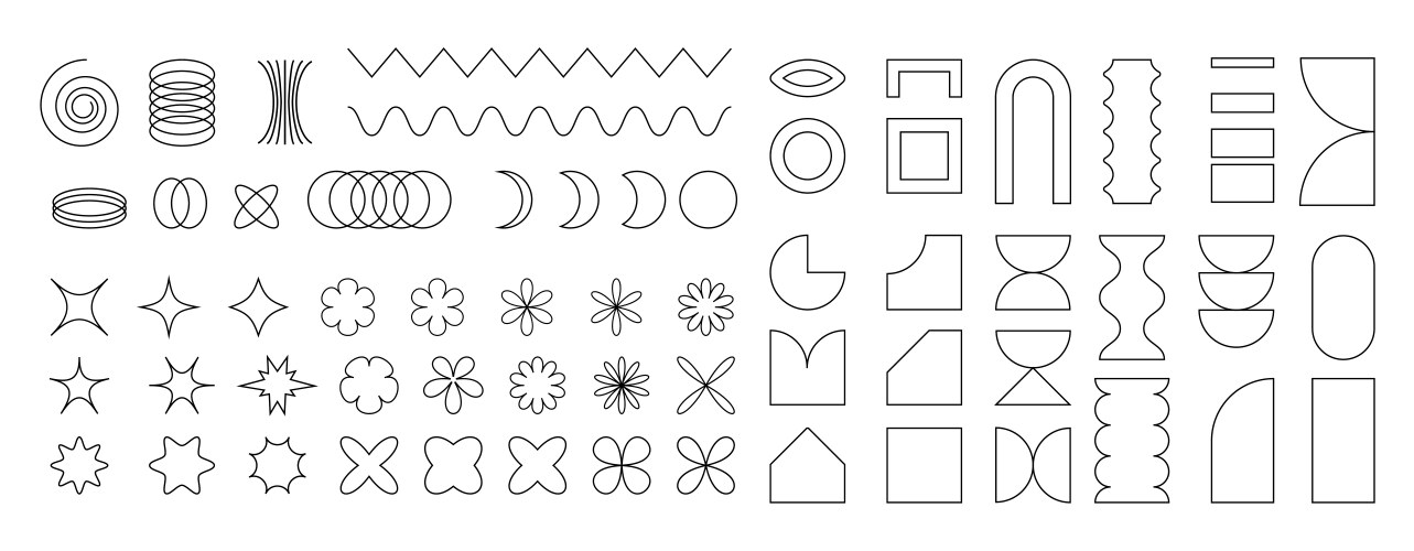 Geometric Shapes Collection Vector Images (over 170,000)