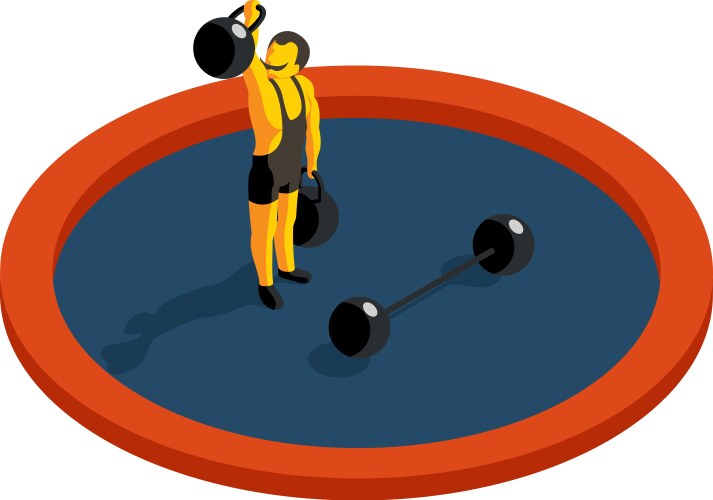 Cartoon Strongman Vector Images (over 1,100)