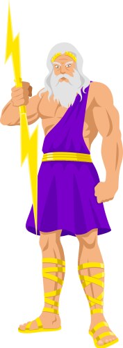 Zeus Royalty Free Vector Image - VectorStock